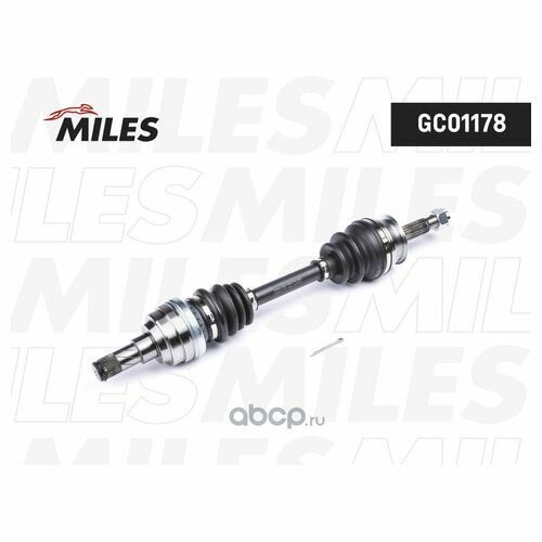 Привод в сборе chevrolet lanos/nexia лев. sohc MILES GC01178 для Daewoo Lanos, Nexia