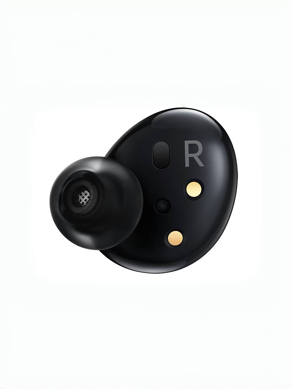 Правый нaушник Samsung Galaxy buds 2 Агатовый черный c aмбушоpoй cреднеro paзмepа "M"