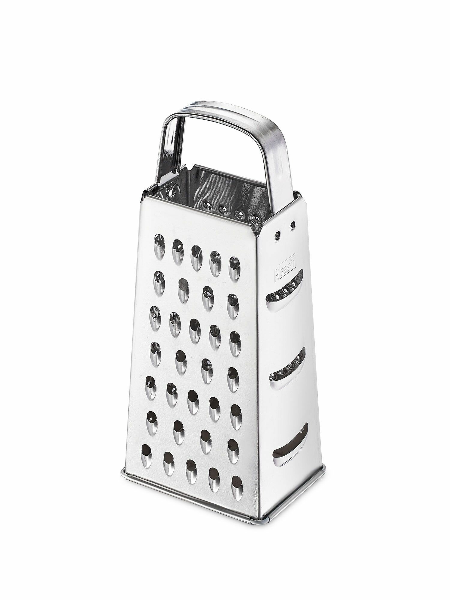 Терка для овощей из нержавеющей стали универсальная четырехгранная 21 см , посуда для кухни, шинковка