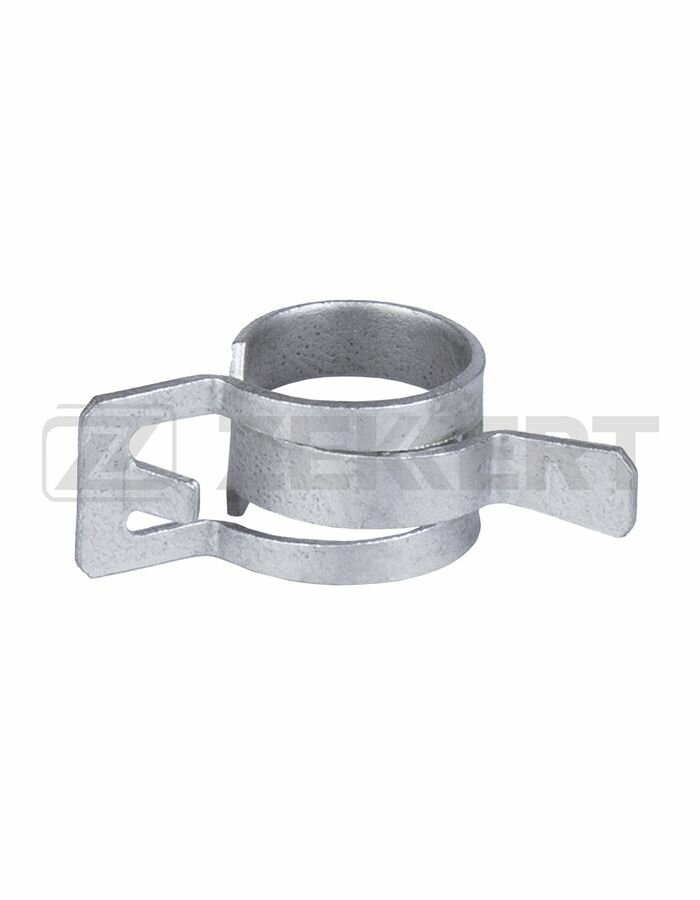 Хомут пружинный из оцинкованной стали 17 мм, ZEKKERT BE5019, цена за 1 штуку