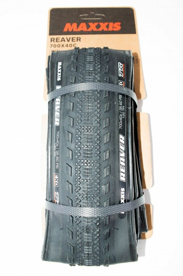 Велопокрышка Maxxis Reaver 700x40C Foldable EXO/TR (б/р)