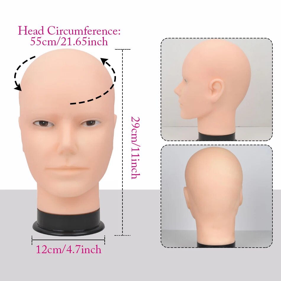 Подставка для парика No makeup Minzui man