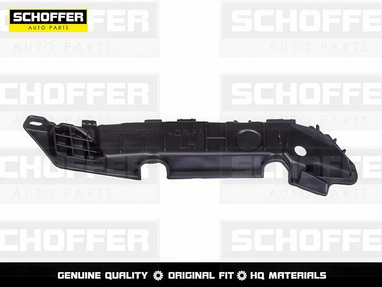 Крепление бампера левое, для КИА Рио IV 2017-2020 KIA Rio IV 2017-2020, артикул SHF-04802, производителя SCHOFFER