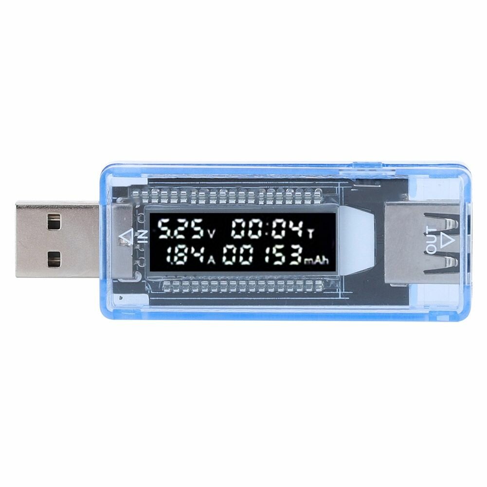 ЖК-детектор USB, вольтметр, амперметр, тестер мощности, измеритель напряжения и тока