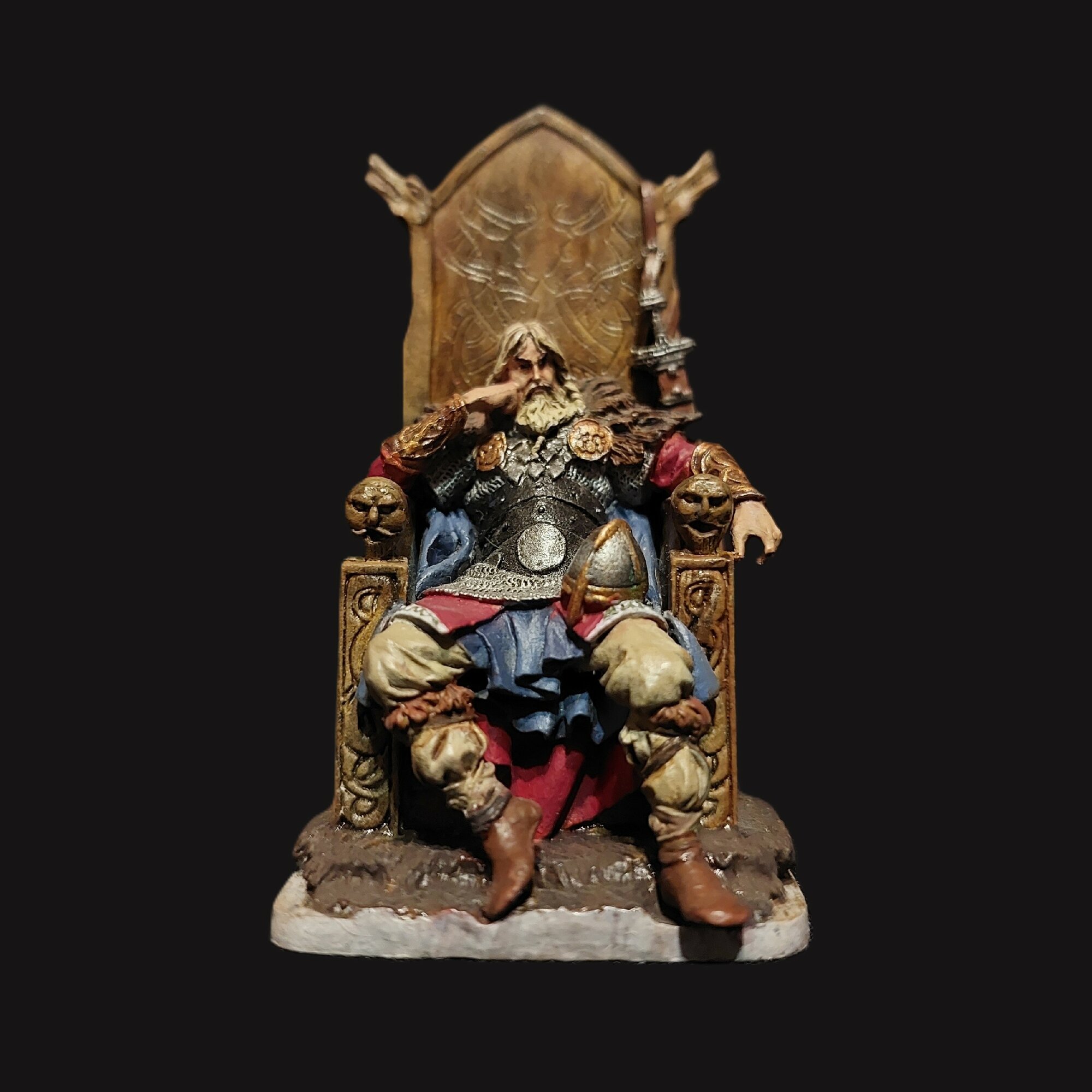 Ярл на троне.