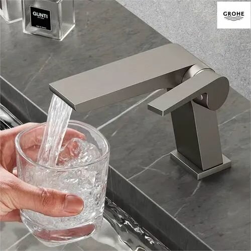 -отель, раковина для ванной комнаты, полностью медно-серый смеситель для рояля