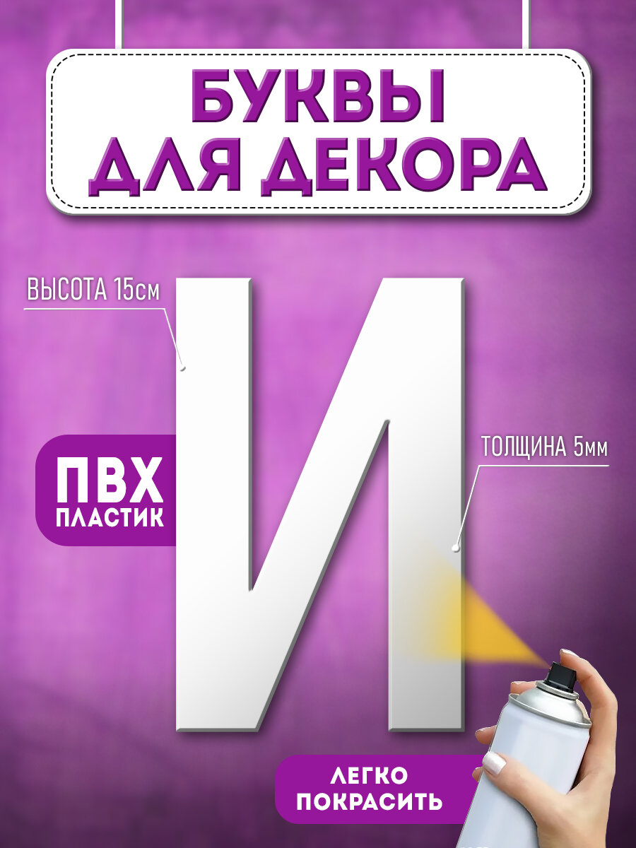 Буквы из пластика объемные на стену