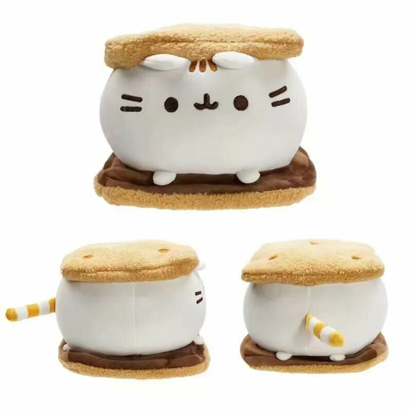 Мягкая игрушка "Pusheen the Cat" (Кот Сэндвич) с Сэндвич 15 см YZ