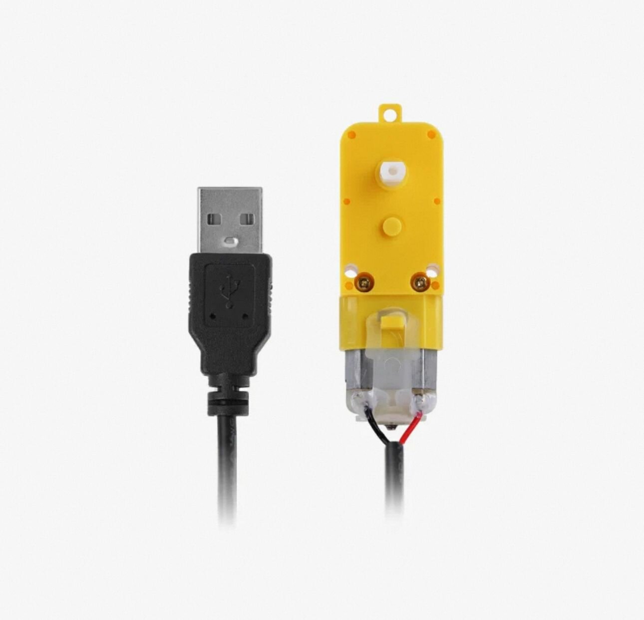 3D-печать модели стандартных деталей, TT редукторный двигатель DC5V59RPM один вал, модель для прототипирования, ремонта и проектов по робототехнике LA001 bambulab