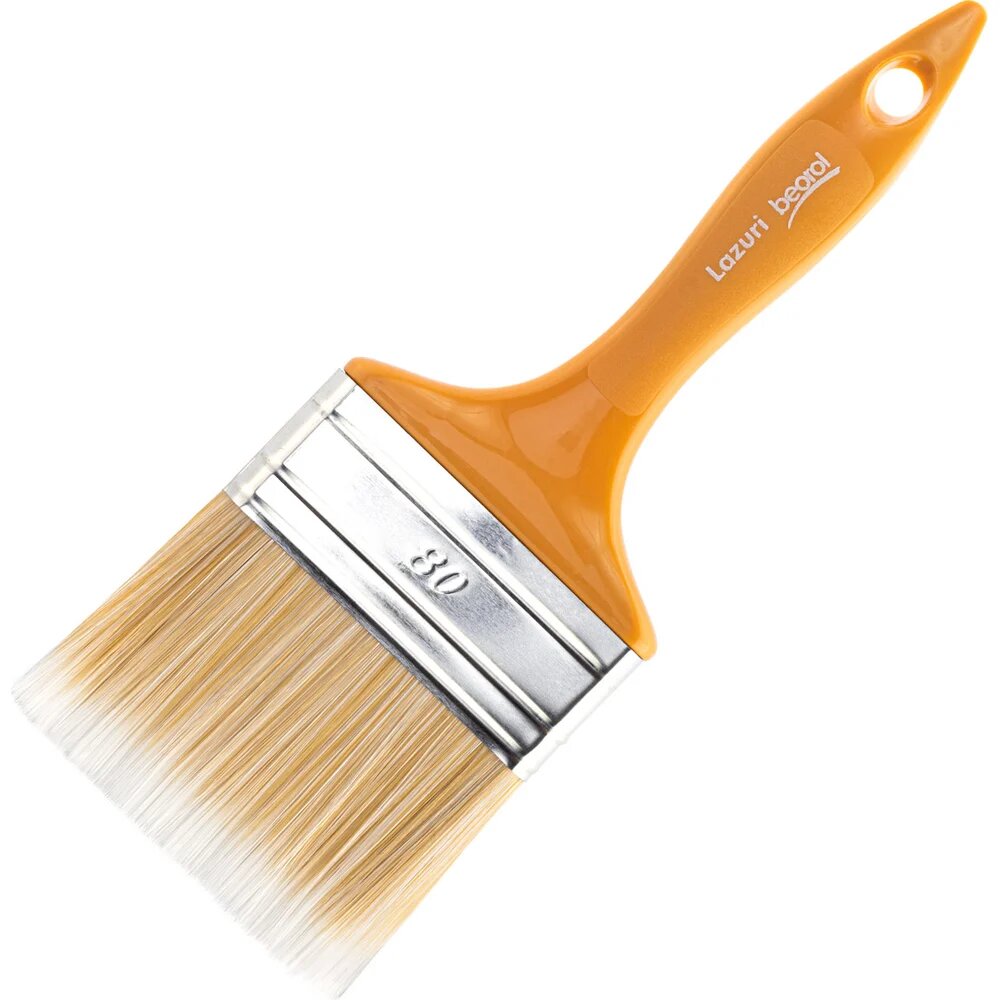 Кисть плоская BEOROL для лазурных покрытий 80x15 мм 271734
