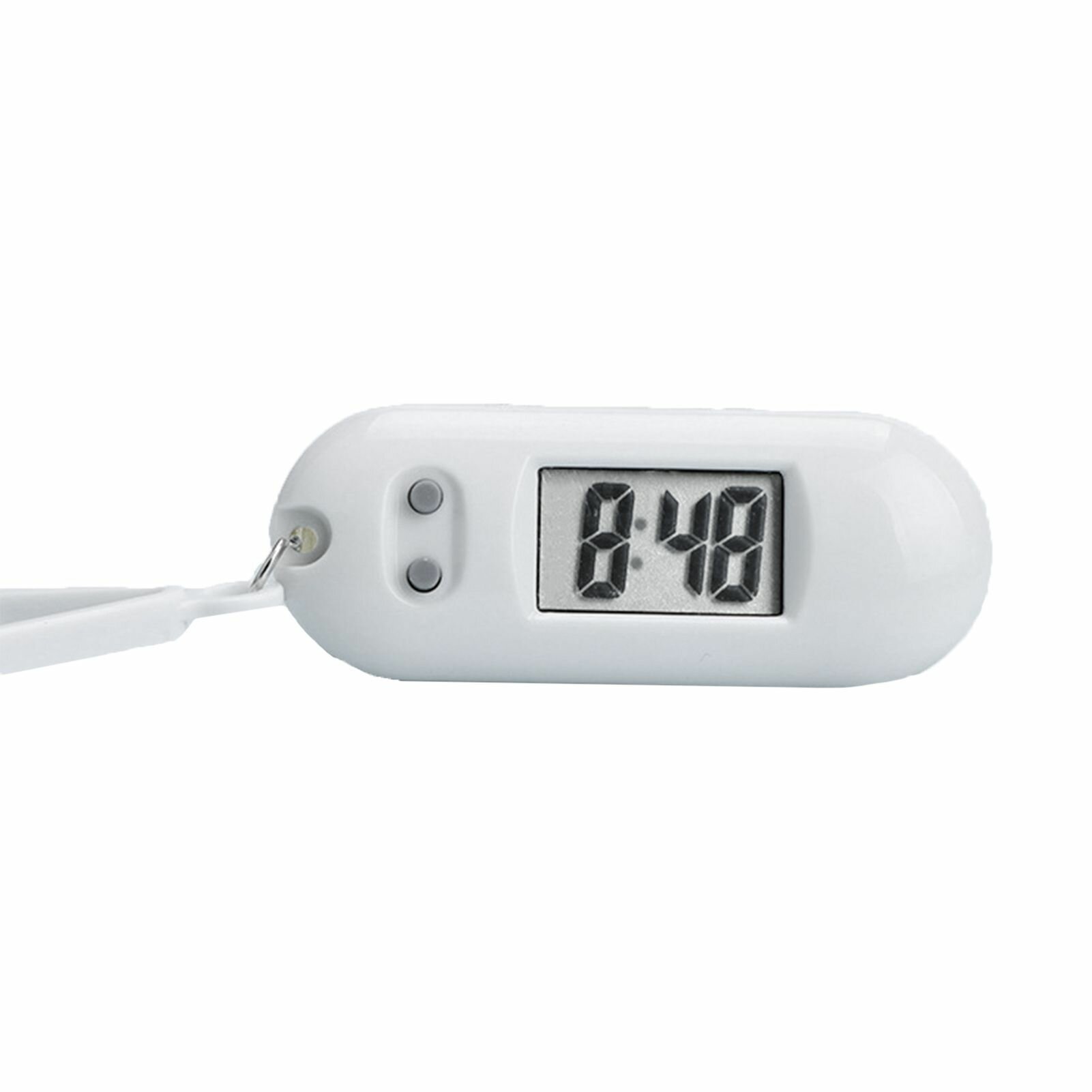 Chaoyi Будильник электронный брелок унисекс для студентов, электронные часы, мини студенческие овальные цифровые настольные часы с дисплеем