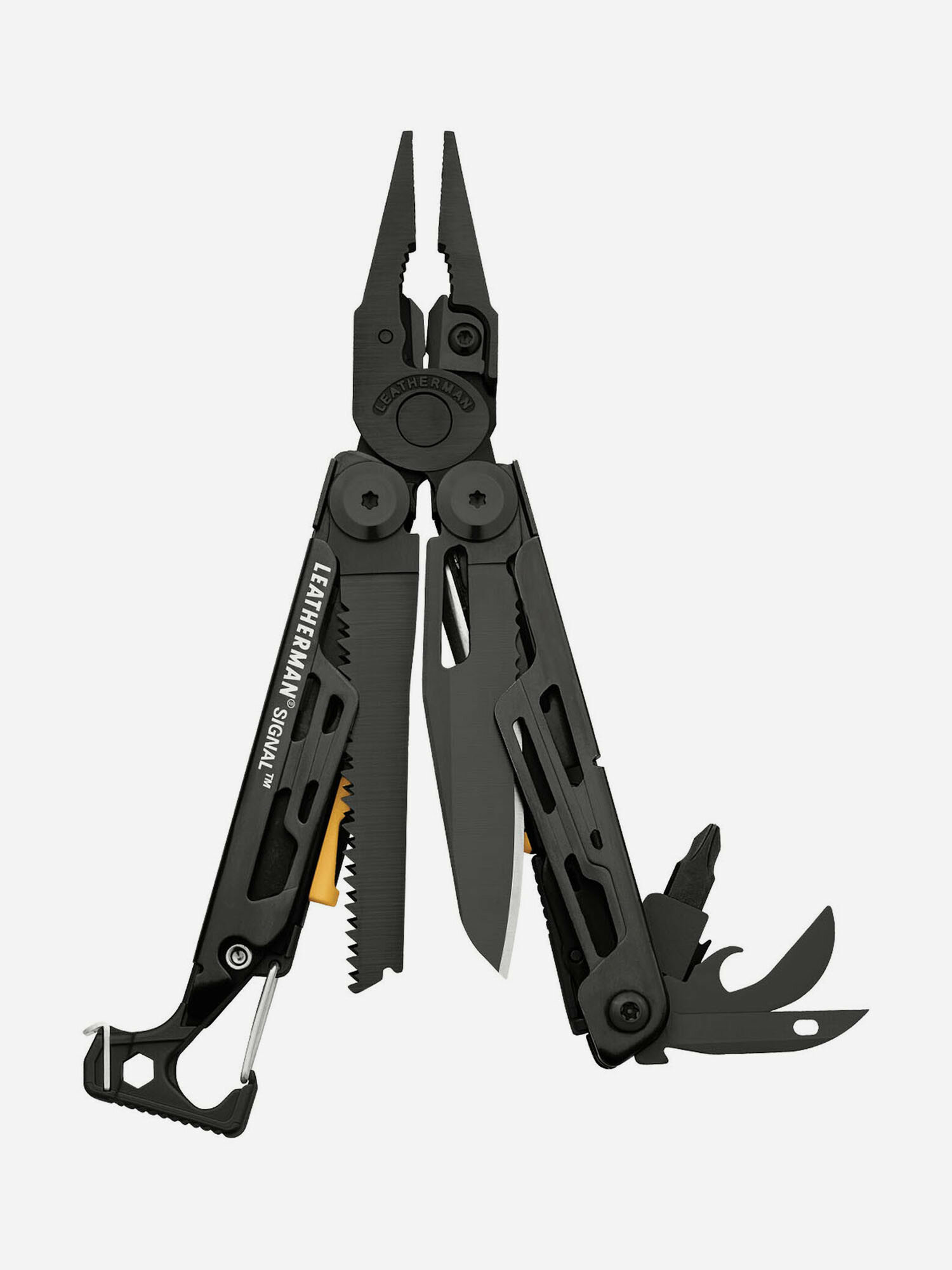 Мультитул Leatherman "Signal", 19 инструментов, чёрный, с чехлом