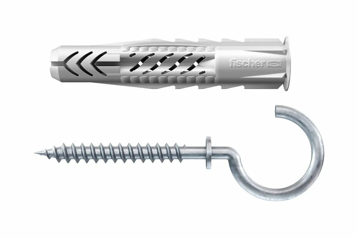 Дюбель с круглым крюком Fischer UX 8x50 RH K OE 94621