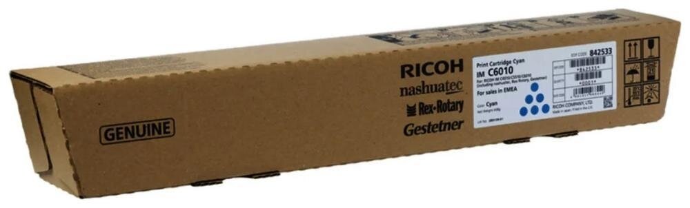 Тонер картридж Голубой IM C6010/ Print Cartridge Cyan IM C6010