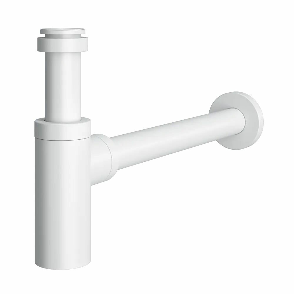 Сифон для раковины Monlid 32 мм белый
