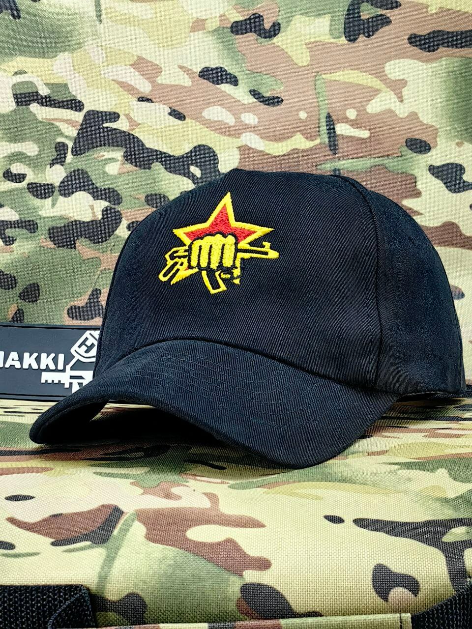 Бейсболка росгвардия спецназ - боевая единица черная