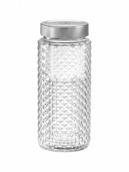 Банка с крышкой Bormioli Rocco Delivery Jars, 700 мл, хрустальное стекло, прозрачная