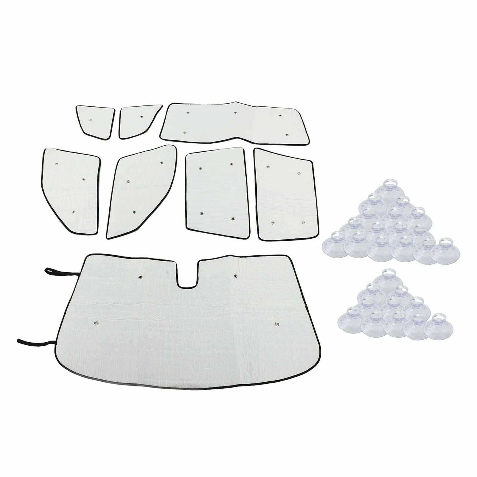 8-комплект солнцезащитных шторок (увеличенный) для BMW X3 E83 2006-2010 (OC08609)