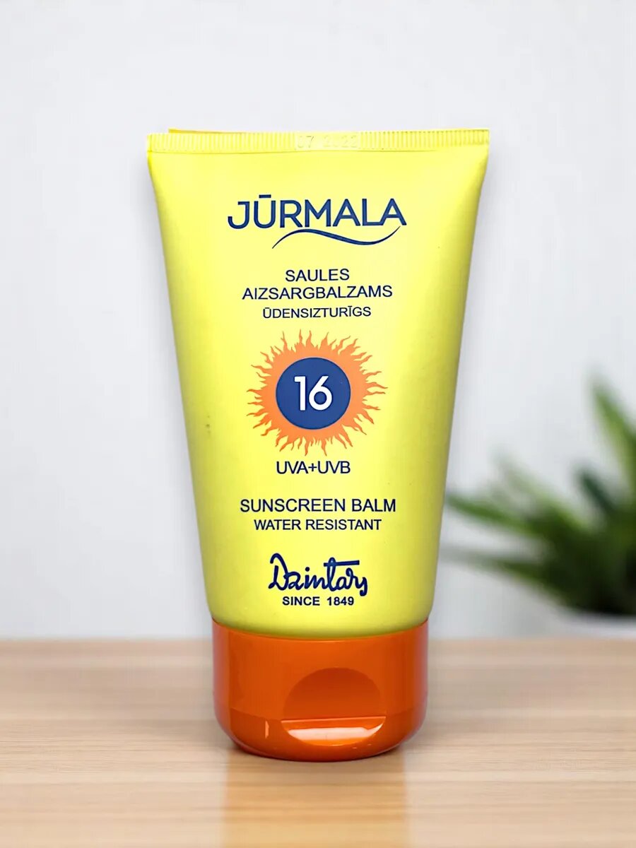 Dzintars Jurmala солнцезащитный бальзам SPF 16, 125 мл
