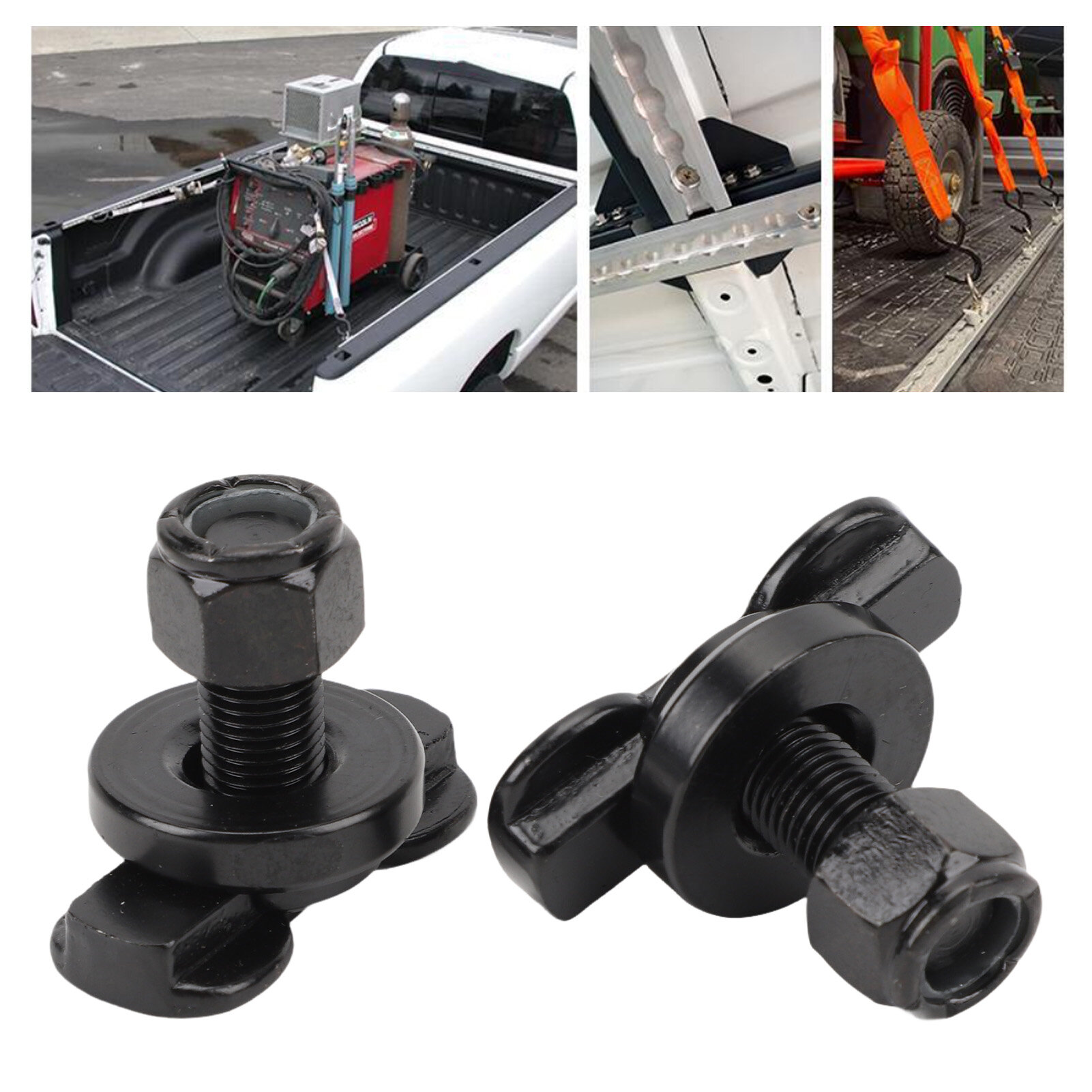 Крепление Для Рельса L: Универсальное Стальное Устройство - Надежная Фиксация Груза - Прочный Элемент Для Прицепов И Автомобилей