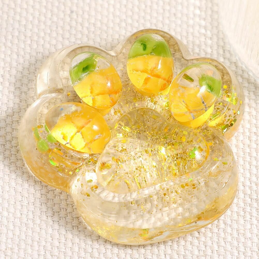 Милая желейная антистрессовая игрушка в форме кошачьего когтя