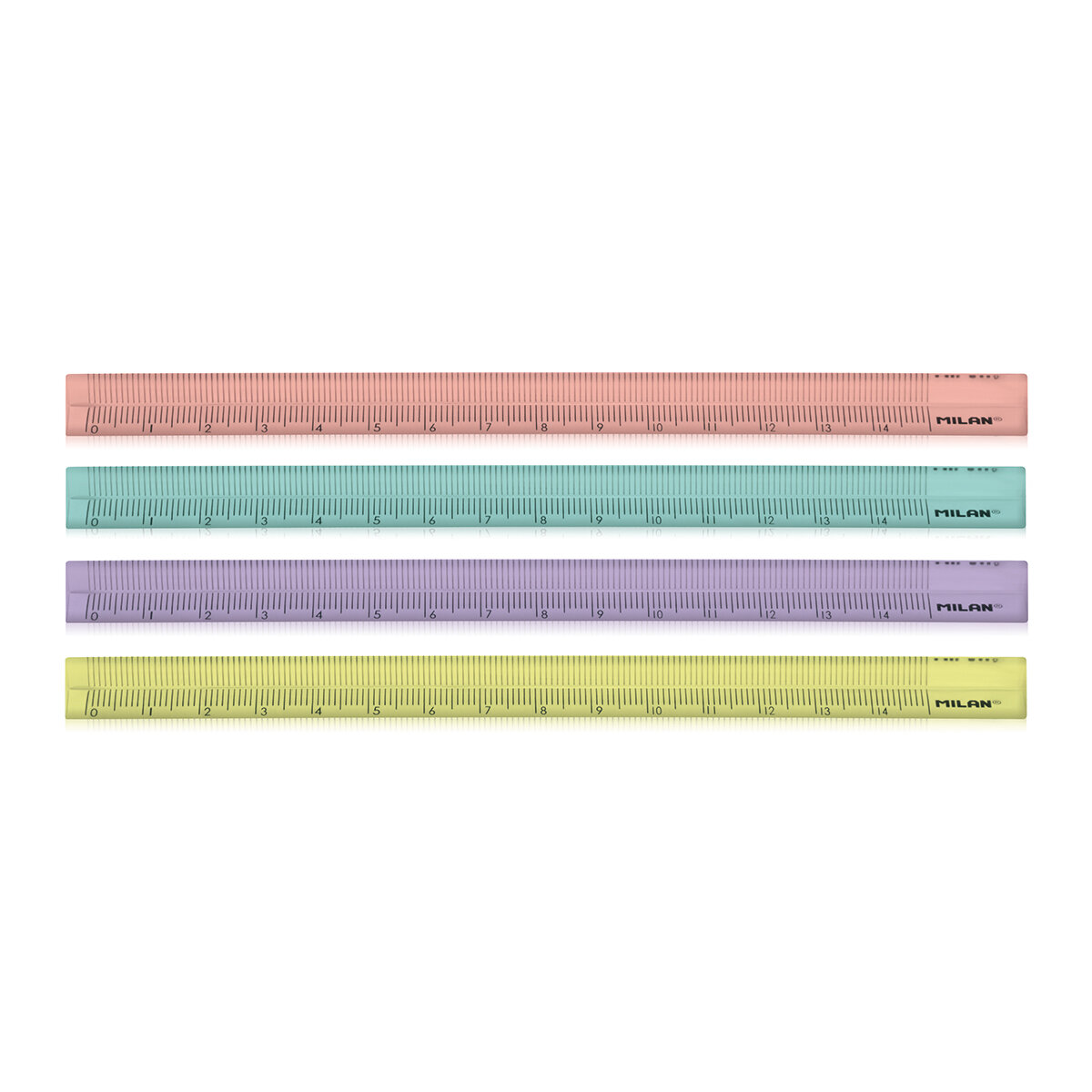 Milan Линейка трёхгранная New Look 15 см 351260LK2-MP53 - точный измерительный инструмент
