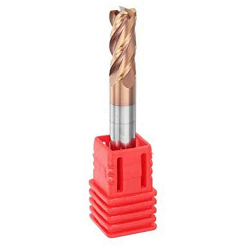 QUANBU 2020 10 шт. 6 мм 4-канавочные твердосплавные концевые фрезы с ЧПУ фрезерные фрезы для прорезки пазов профилирующие торцевые фрезы спиральные биты