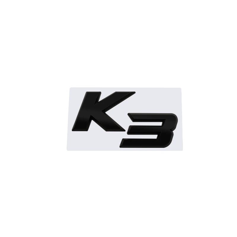 Наклейка на багажник Kia K3, цвет 7