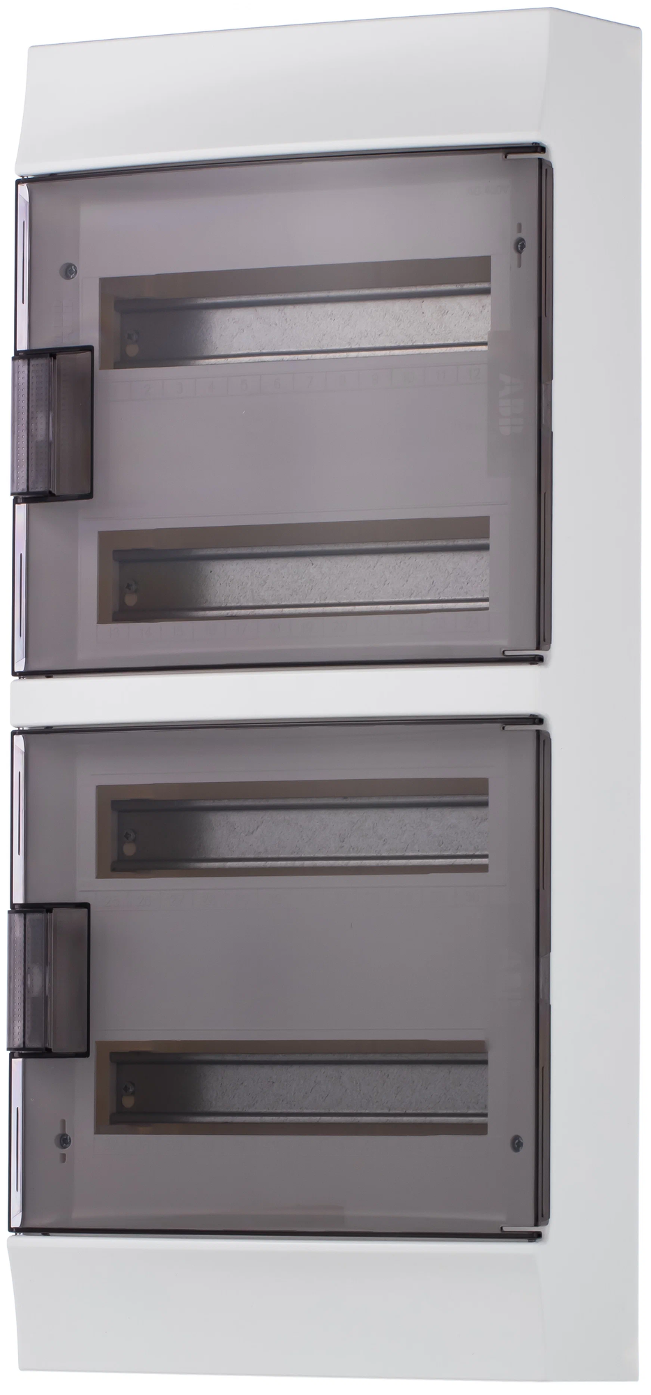 Бокс настенный Mistral41 48М прозр. дверь (с клемм.) ABB 1SPE007717F9995 1SPE007717F9995