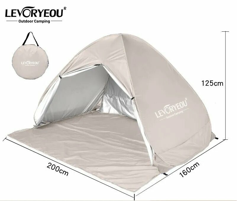 Folding tent for 4 people
