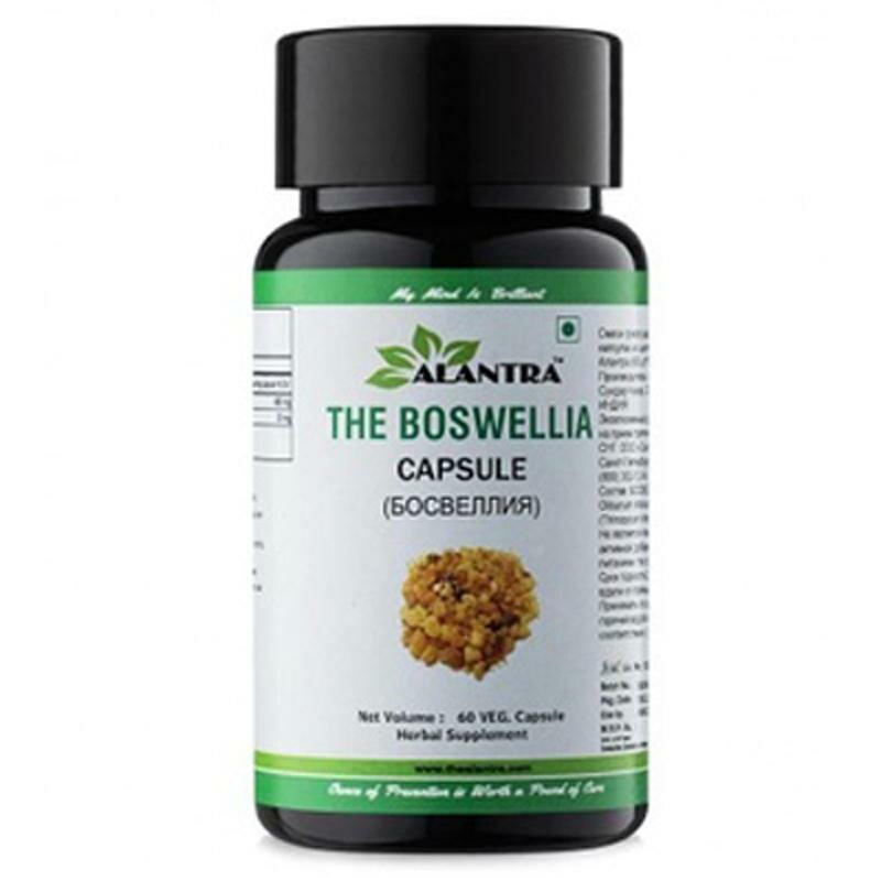 Босвелия чурна в таблетках по 500 мг алантра 60 штук