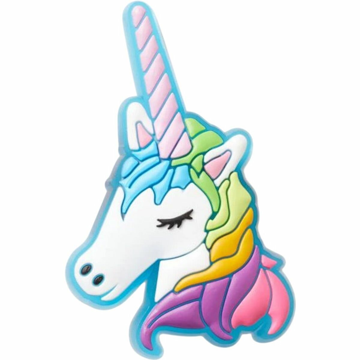 Джиббитс Crocs Lights Up Unicorn белый; голубой; розовый 100% полимер Croslite™ 10011449