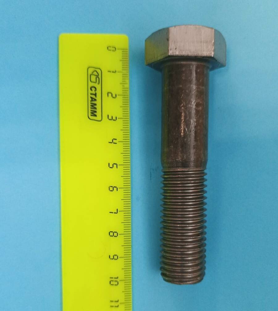 Болт М58х100мм d:19,5мм сталь