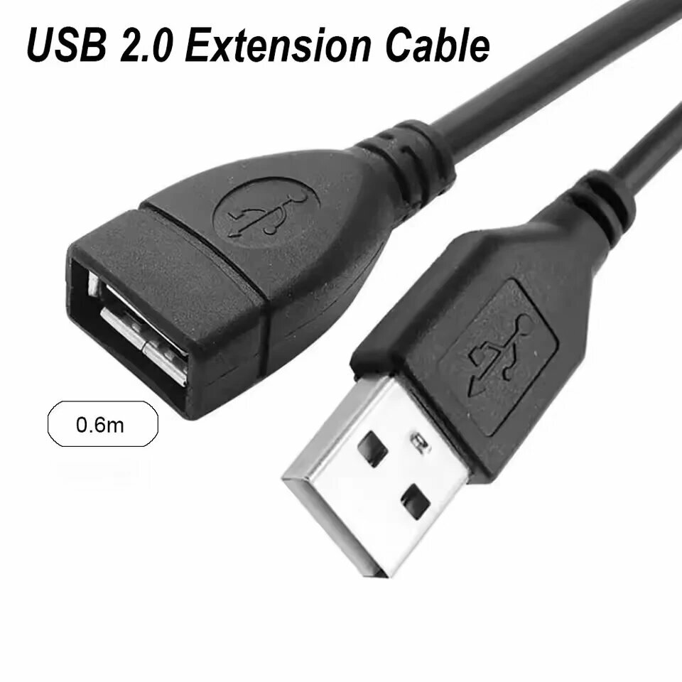 Abdo USB-кабель удлинитель 0,6 м