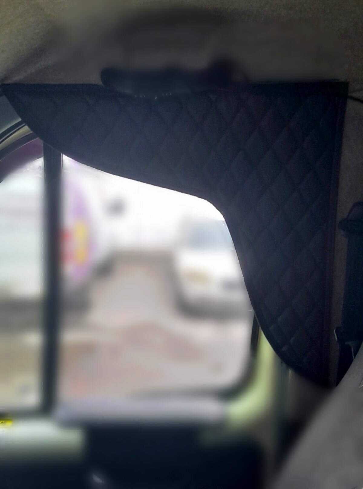 Ламбрекены - Углы (57х57). Чёрный Кант