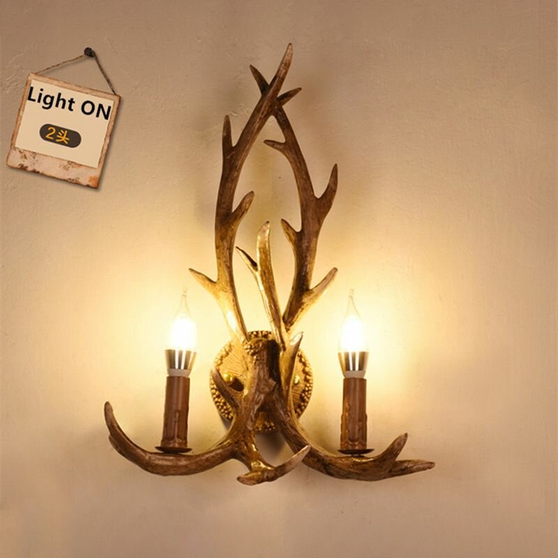 Люстра Из Рогов Оленя В Скандинавском Стиле В Стиле Ретро. Светодиодное Декоративное Освещение Для Дома, Подходит Для Ресторанов, Кафе, Гостиных, Баров.