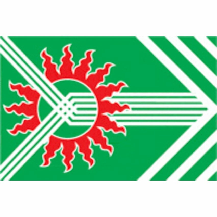 Флаг Асбеста 135x90 см.