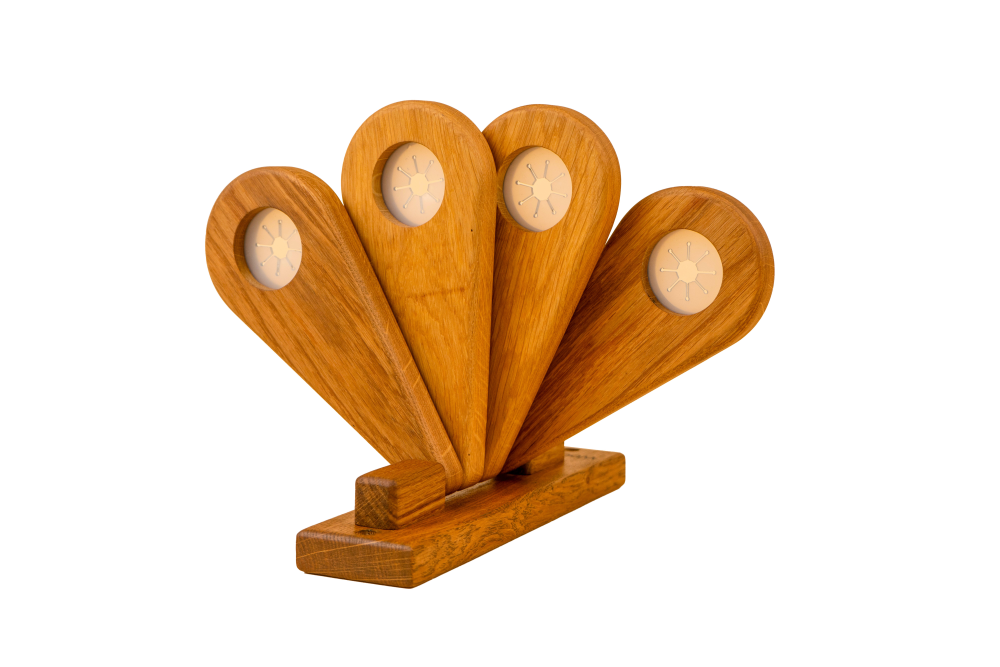 Держатель для веников WoodSon Эдельвейс дуб (арт. WD9)