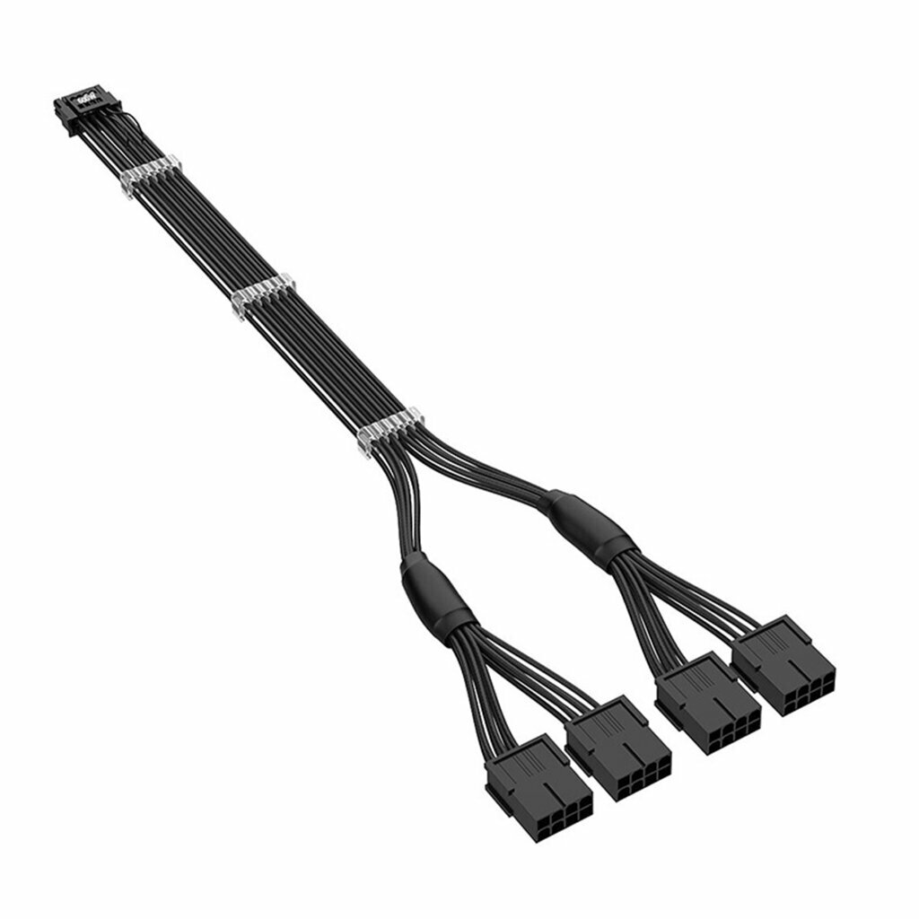 Провод питания в оплетке ATX3.0-черный-4x8PIN