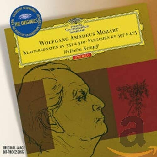 Диск MOZART: Piano Sonatas KV 310 + 331. Kempff (1 CD)