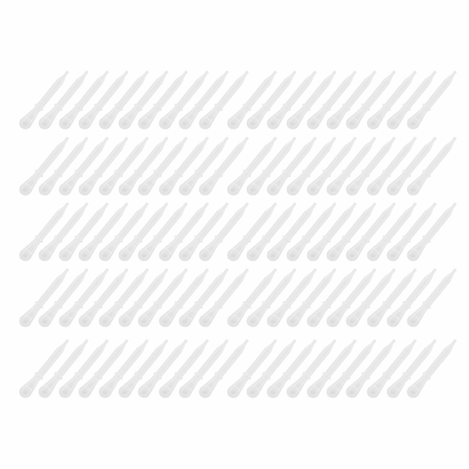 100 шт. одноразовые пластиковые пипетки для переноса жидкости, 1,5 мл