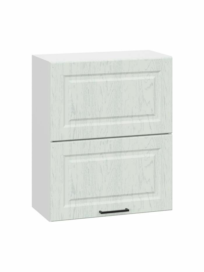 Кухонный модуль навесной, барный шкаф Шервуд, 60х29.6х72 см, Белый / Арктик