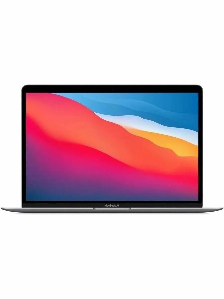 13.3" Ноутбук Apple MacBook Air 13 M1 Late 2020 8+256 ГБ, серый космос