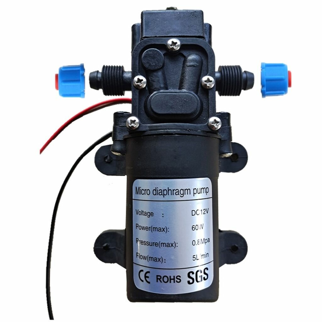 12V60W Микро-диафрагменный насос высокого давления