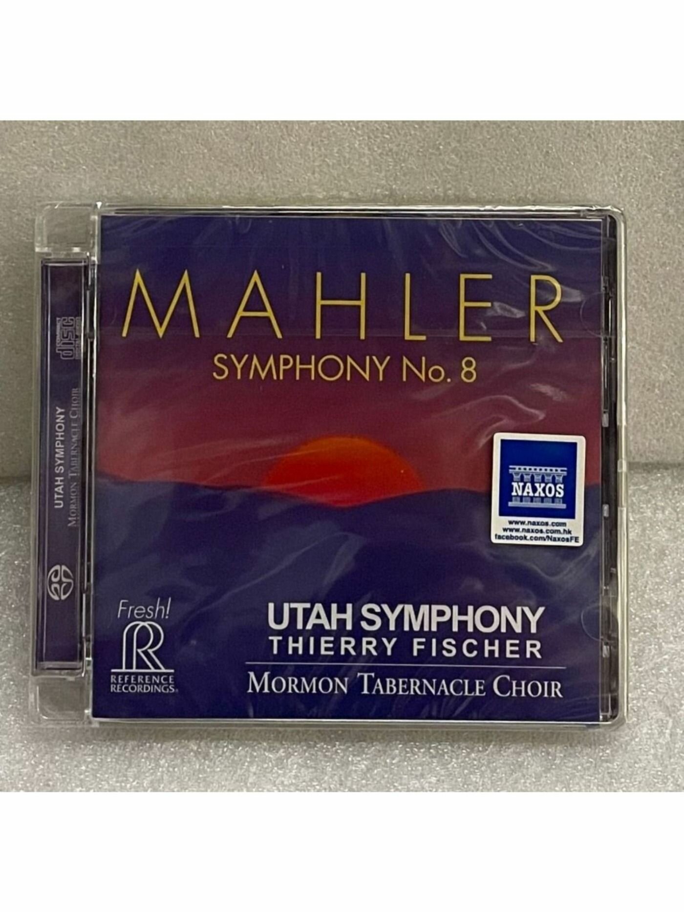 Музыка SACD Mahler Symphony No 8 Mormon Tabernacle Choir, Utah Symphony FR725SACD , Новый.