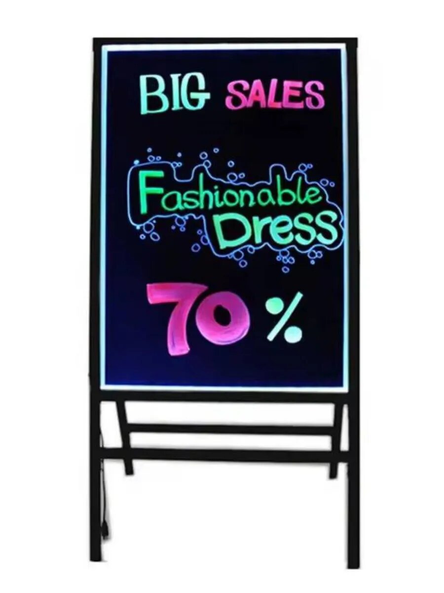 Светодиодная неоновая маркерная LED доска