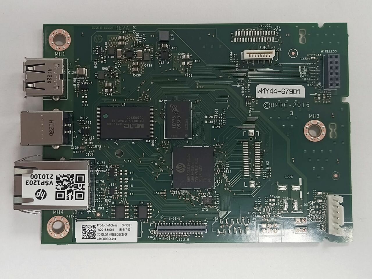 W1Y44-67901 Форматер для МФУ HP LaserJet M454DN