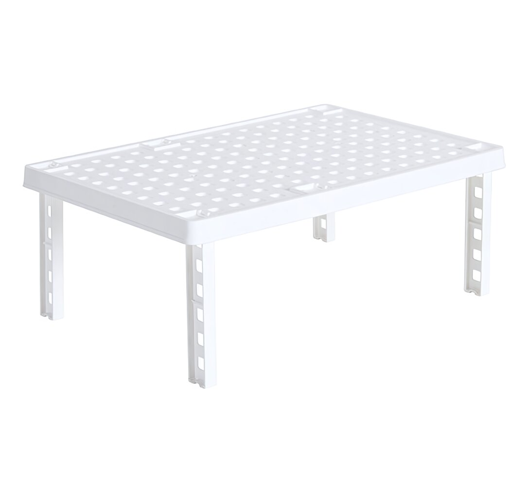 Стойка универсальная хаку 390х260х150 мм, белая, легкая и компактная