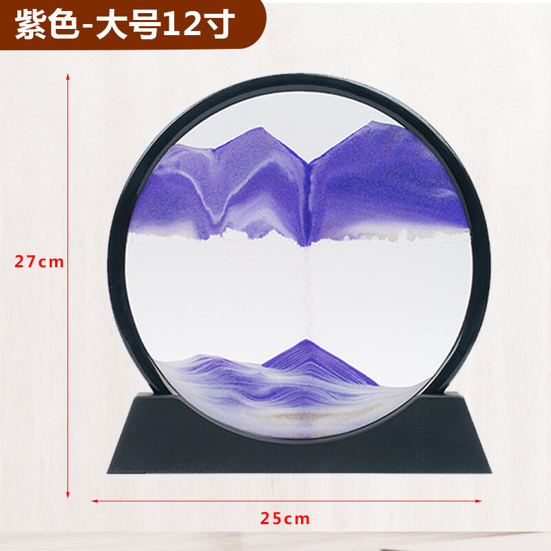 Зыбучие пески, украшения, креативное 3D искусство, стекло, жидкие украшения, зыбучие пески, динамичные украшения для гостиной, подарки, трехмерные