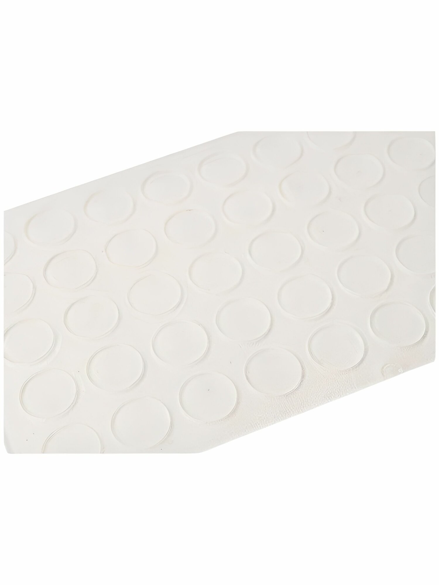 PR03 Демпфер самоклеящийся D10x1.5 мм, полупрозрачный (1 лист-50 шт.) 50 шт.